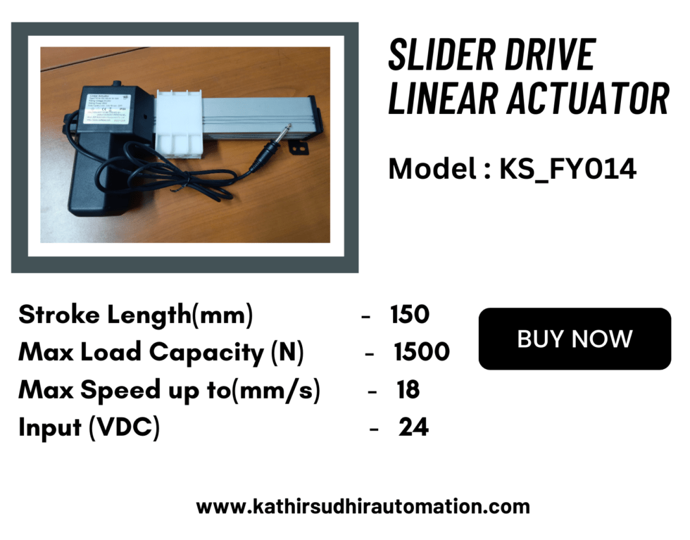 Exploring the Versatile Slider Drive Linear Actuators